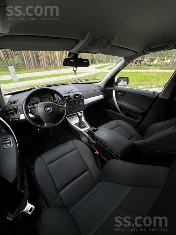 White BMW X3 2009 in Riga, with an engine capacity of 3.00 L and mileage of 322 thousand km for 4900 €, photo 4 on AUTOMOTO.COM.LV