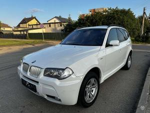 Balts BMW X3 2009 Marijampole, ar dzinēja tilpumu 2.00 L un nobraukumu 284 tūkst. km par 6499 €, foto  vietnē AUTOMOTO.COM.LV