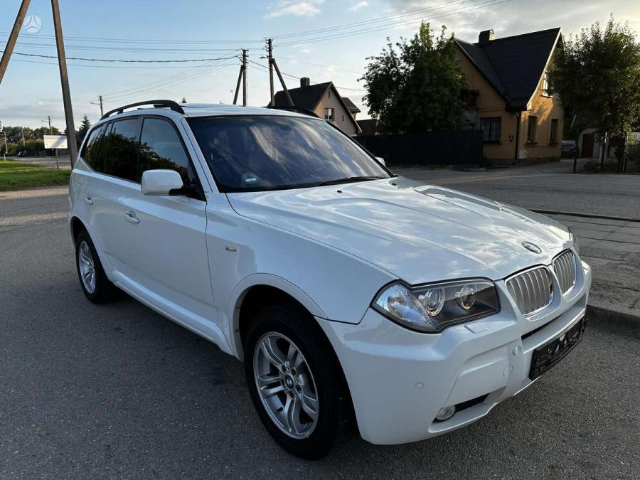 Balts BMW X3 2009 Marijampole, ar dzinēja tilpumu 2.00 L un nobraukumu 284 tūkst. km par 6499 €, foto 7 vietnē AUTOMOTO.COM.LV