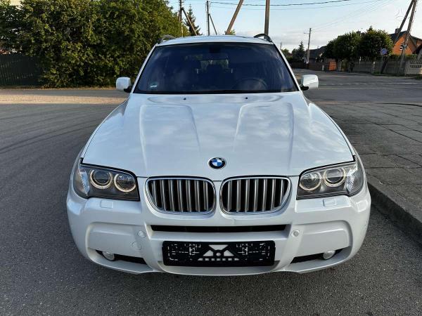 White BMW X3 2009 in Marijampole, with an engine capacity of 2.00 L and mileage of 284 thousand km for 6499 €, photo 7 on AUTOMOTO.COM.LV