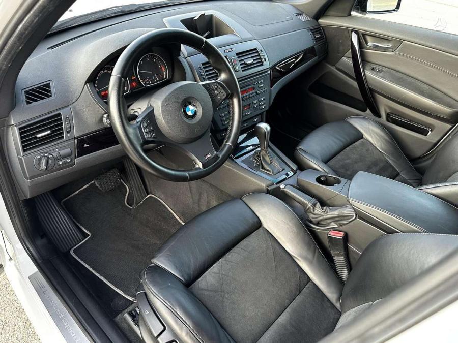 Balts BMW X3 2009 Marijampole, ar dzinēja tilpumu 2.00 L un nobraukumu 284 tūkst. km par 6499 €, foto 12 vietnē AUTOMOTO.COM.LV