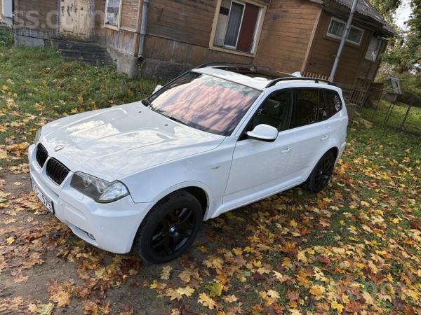 Balts BMW X3 2009 Rēzekne, ar dzinēja tilpumu 2.00 L un nobraukumu 327 tūkst. km par 6700 €, foto 1 vietnē AUTOMOTO.COM.LV