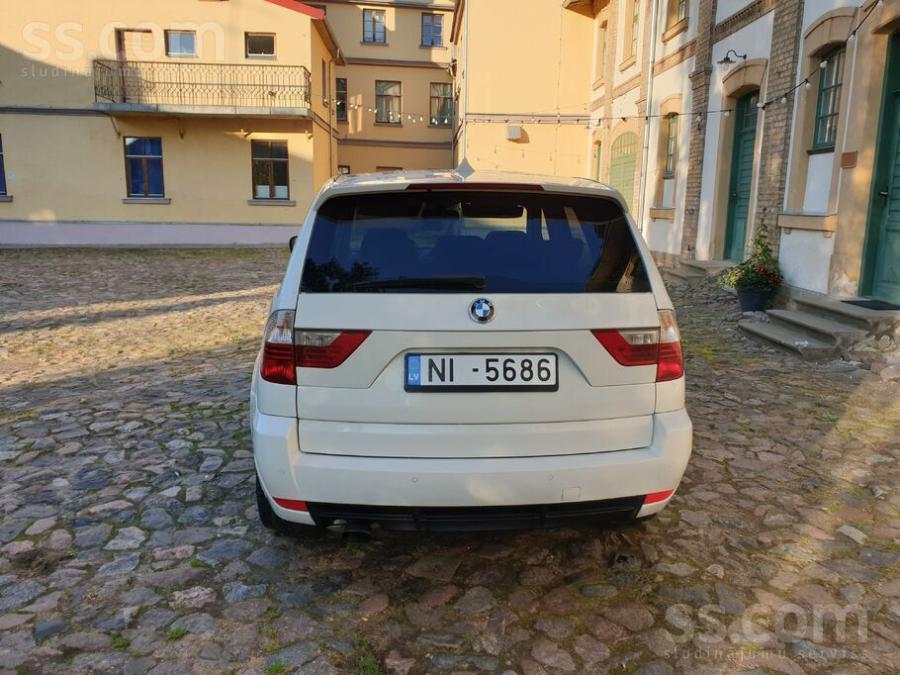 Balts BMW X3 2010 Tukums, ar dzinēja tilpumu 2.00 L un nobraukumu 322 tūkst. km par 6000 €, foto 7 vietnē AUTOMOTO.COM.LV