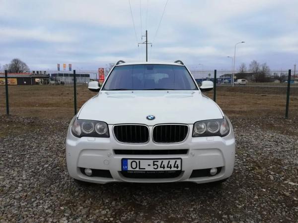 White BMW X3 2010 in Saldus, with an engine capacity of 2.00 L and mileage of 230 thousand km for 6600 €, photo 3 on AUTOMOTO.COM.LV