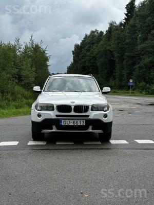 Balts BMW X3 2010 Rīga, ar dzinēja tilpumu 2.00 L un nobraukumu 173 tūkst. km par 6500 €, foto  vietnē AUTOMOTO.COM.LV
