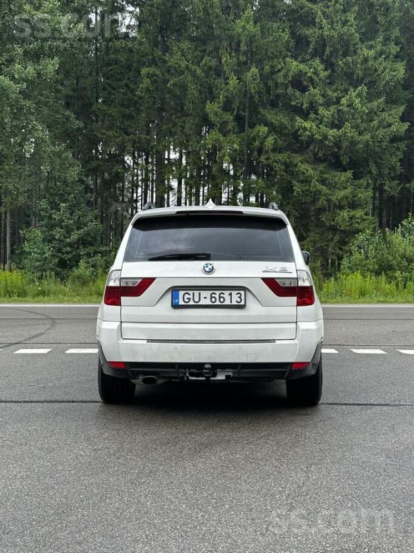 White BMW X3 2010 in Riga, with an engine capacity of 2.00 L and mileage of 173 thousand km for 6500 €, photo 5 on AUTOMOTO.COM.LV