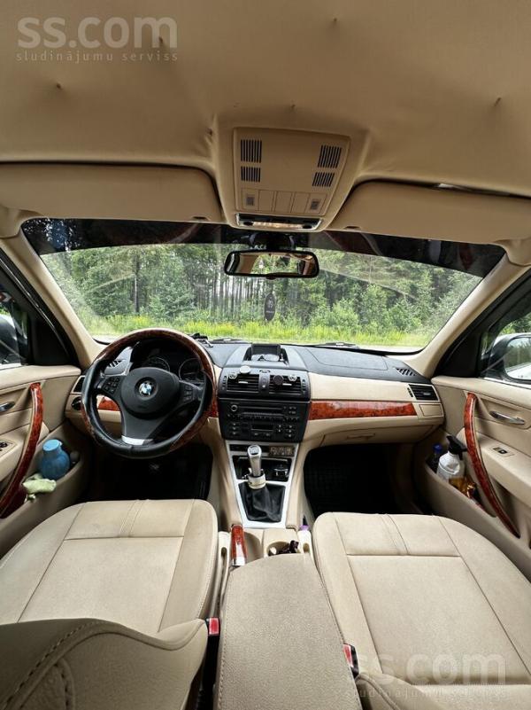 White BMW X3 2010 in Riga, with an engine capacity of 2.00 L and mileage of 173 thousand km for 6500 €, photo 8 on AUTOMOTO.COM.LV