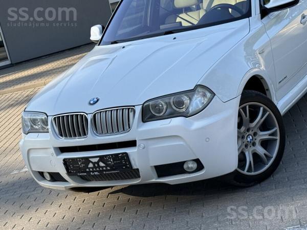 White BMW X3 2010 in Jurmala, with an engine capacity of 2.00 L and mileage of 0 thousand km for 7950 €, photo 2 on AUTOMOTO.COM.LV