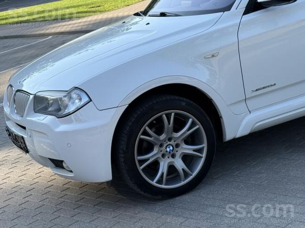 White BMW X3 2010 in Jurmala, with an engine capacity of 2.00 L and mileage of 0 thousand km for 7950 €, photo 6 on AUTOMOTO.COM.LV