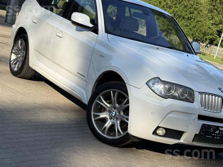 White BMW X3 2010 in Jurmala, with an engine capacity of 2.00 L and mileage of 0 thousand km for 7950 €, photo 13 on AUTOMOTO.COM.LV
