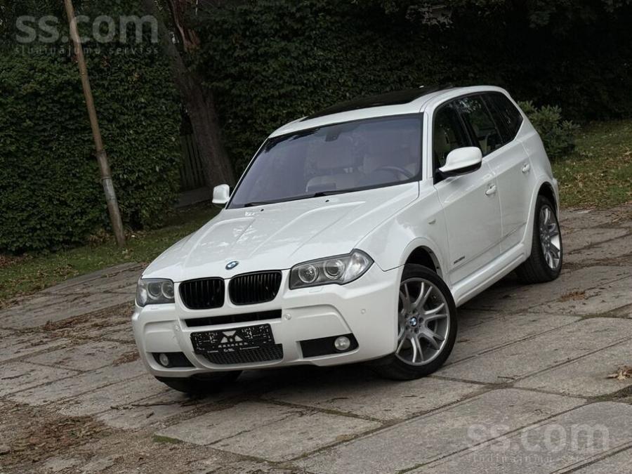 Белый БМВ Х3 2010 в Юрмала, объемом двигателя 2.00 л и пробегом 0 тыс. км за 7950 €, фото 1 на AUTOMOTO.COM.LV