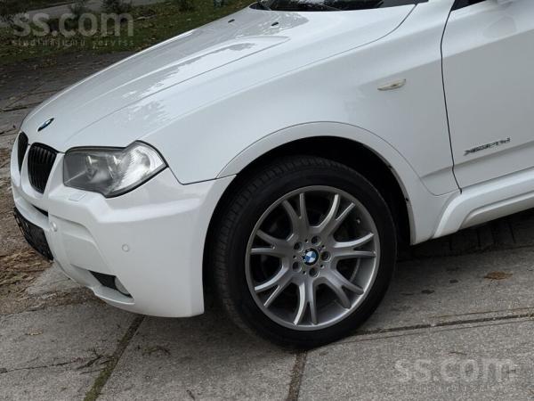 BMW X3 2010 Jūrmala vietnē Balts BMW X3 2010 Jūrmala, ar dzinēja tilpumu 2.00 L un nobraukumu 0 tūkst. km par 7950 €, foto 7 vietnē AUTOMOTO.COM.LV
