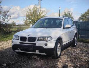 Balts BMW X3 2010 Vilkaviškis, ar dzinēja tilpumu 2.99 L un nobraukumu 235 tūkst. km par 6400 €, foto  vietnē AUTOMOTO.COM.LV