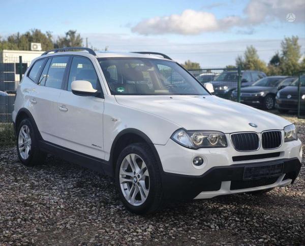 BMW X3 2010 VilkaviÅ”kis vietnÄ Balts BMW X3 2010 VilkaviÅ”kis, ar dzinÄja tilpumu 2.99 L un nobraukumu 235 tÅ«kst. km par 6400 ā¬, foto 5 vietnÄ AUTOMOTO.COM.LV