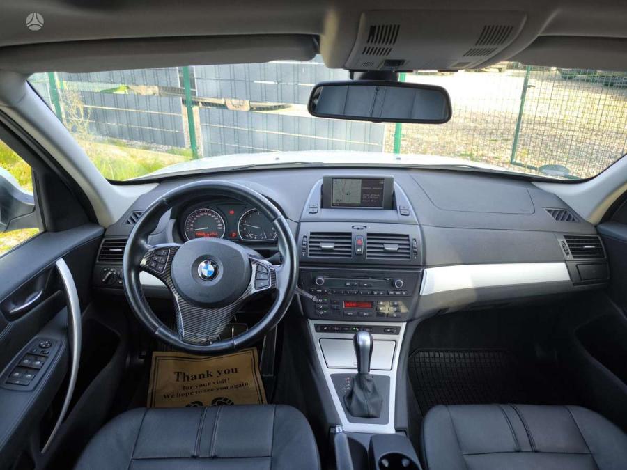 Balts BMW X3 2010 Vilkaviškis, ar dzinēja tilpumu 2.99 L un nobraukumu 235 tūkst. km par 6400 €, foto 12 vietnē AUTOMOTO.COM.LV