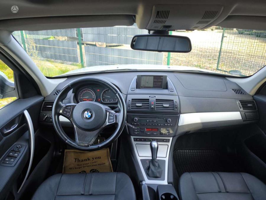 Balts BMW X3 2010 Vilkaviškis, ar dzinēja tilpumu 2.99 L un nobraukumu 235 tūkst. km par 6400 €, foto 12 vietnē AUTOMOTO.COM.LV