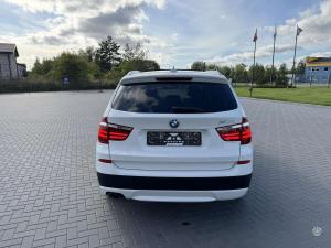 White BMW X3 2010 in Telschi, with an engine capacity of 2.00 L and mileage of 240 thousand km for 8999 €, photo 6 on AUTOMOTO.COM.LV
