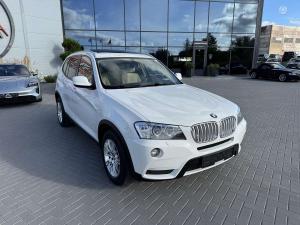 White BMW X3 2010 in Telschi, with an engine capacity of 2.00 L and mileage of 240 thousand km for 8999 €, photo 10 on AUTOMOTO.COM.LV