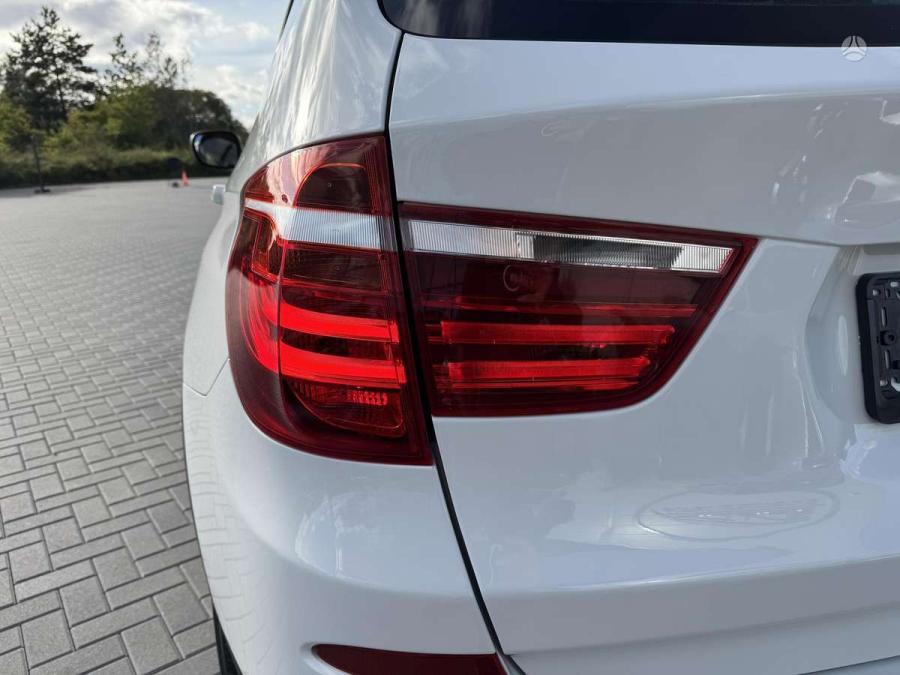 White BMW X3 2010 in Telschi, with an engine capacity of 2.00 L and mileage of 240 thousand km for 8999 €, photo 15 on AUTOMOTO.COM.LV