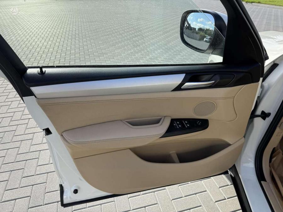 White BMW X3 2010 in Telschi, with an engine capacity of 2.00 L and mileage of 240 thousand km for 8999 €, photo 20 on AUTOMOTO.COM.LV