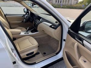 White BMW X3 2010 in Telschi, with an engine capacity of 2.00 L and mileage of 240 thousand km for 8999 €, photo 24 on AUTOMOTO.COM.LV