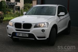 Balts BMW X3 2010 Jelgava, ar dzinēja tilpumu 2.00 L un nobraukumu 222 tūkst. km par 7990 €, foto  vietnē AUTOMOTO.COM.LV