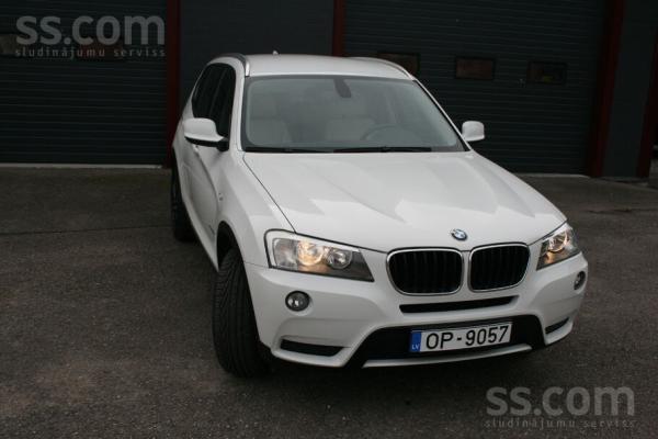 BMW X3 2010 Jelgava vietnē Balts BMW X3 2010 Jelgava, ar dzinēja tilpumu 2.00 L un nobraukumu 222 tūkst. km par 7990 €, foto 3 vietnē AUTOMOTO.COM.LV