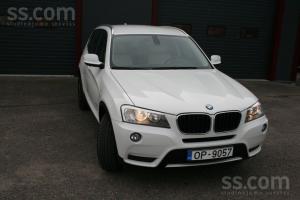 White BMW X3 2010 in Jelgava, with an engine capacity of 2.00 L and mileage of 222 thousand km for 7990 €, photo 3 on AUTOMOTO.COM.LV