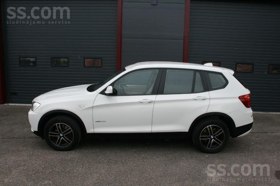 White BMW X3 2010 in Jelgava, with an engine capacity of 2.00 L and mileage of 222 thousand km for 7990 €, photo 4 on AUTOMOTO.COM.LV