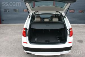 White BMW X3 2010 in Jelgava, with an engine capacity of 2.00 L and mileage of 222 thousand km for 7990 €, photo 7 on AUTOMOTO.COM.LV