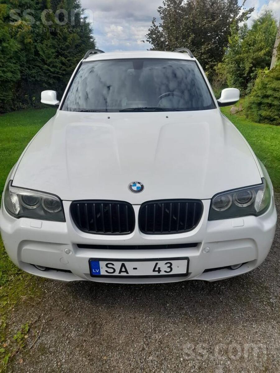 Balts BMW X3 2010 Bauska, ar dzinēja tilpumu 3.00 L un nobraukumu 222 tūkst. km par 6200 €, foto 1 vietnē AUTOMOTO.COM.LV