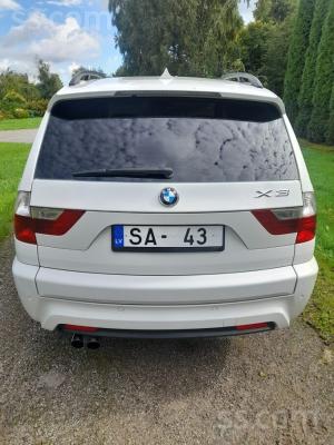 Balts BMW X3 2010 Bauska, ar dzinēja tilpumu 3.00 L un nobraukumu 222 tūkst. km par 6200 €, foto 5 vietnē AUTOMOTO.COM.LV