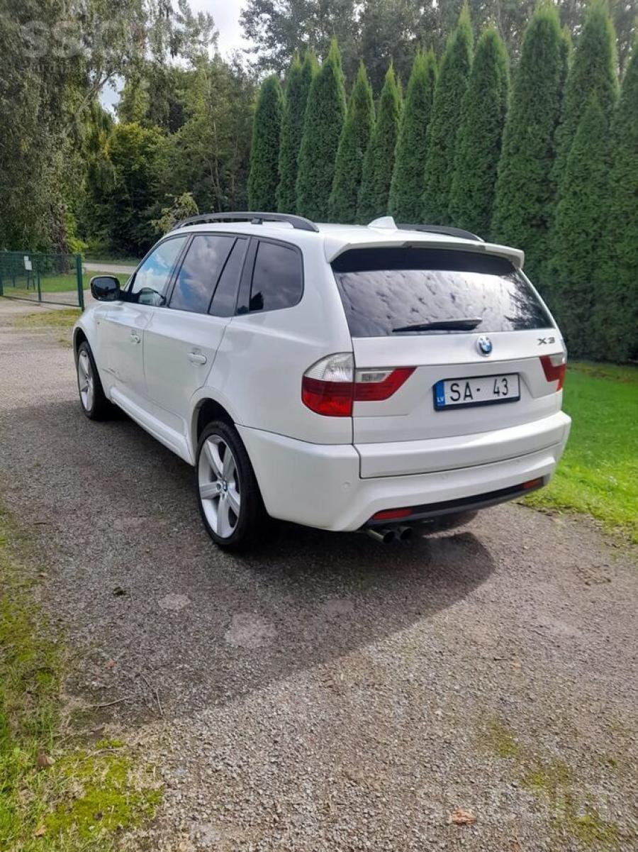 Balts BMW X3 2010 Bauska, ar dzinēja tilpumu 3.00 L un nobraukumu 222 tūkst. km par 6200 €, foto 6 vietnē AUTOMOTO.COM.LV
