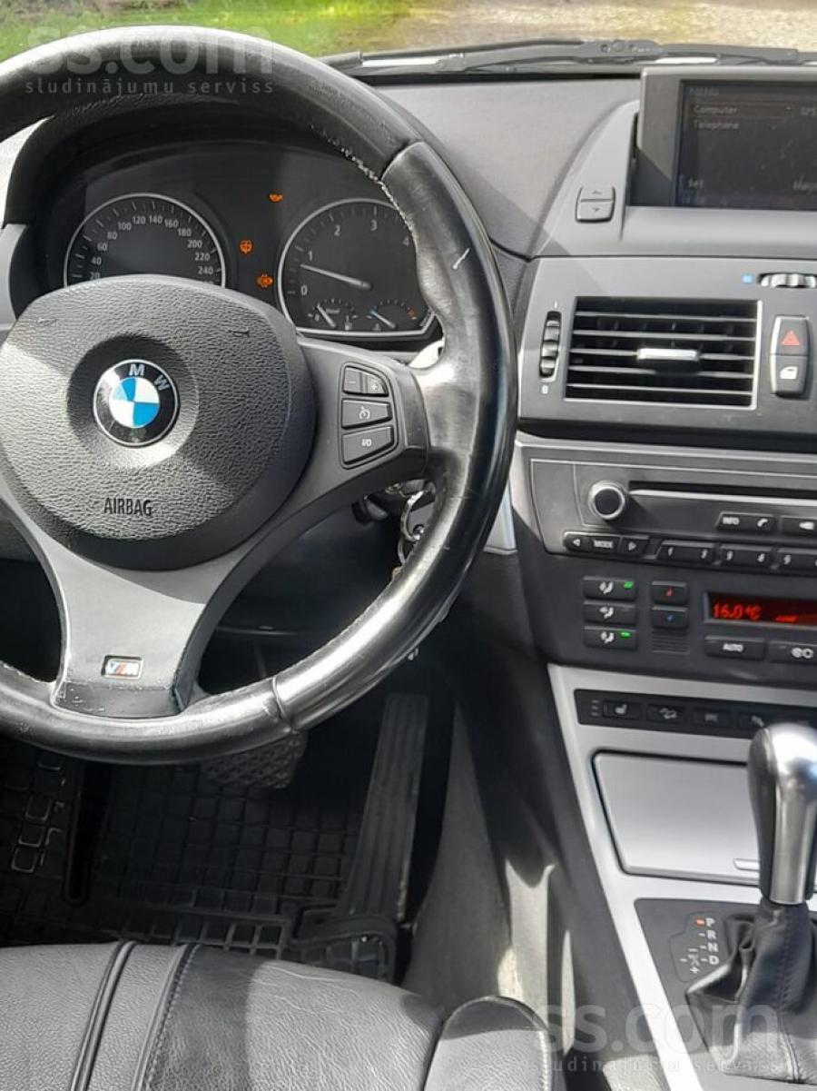 Balts BMW X3 2010 Bauska, ar dzinēja tilpumu 3.00 L un nobraukumu 222 tūkst. km par 6200 €, foto 10 vietnē AUTOMOTO.COM.LV