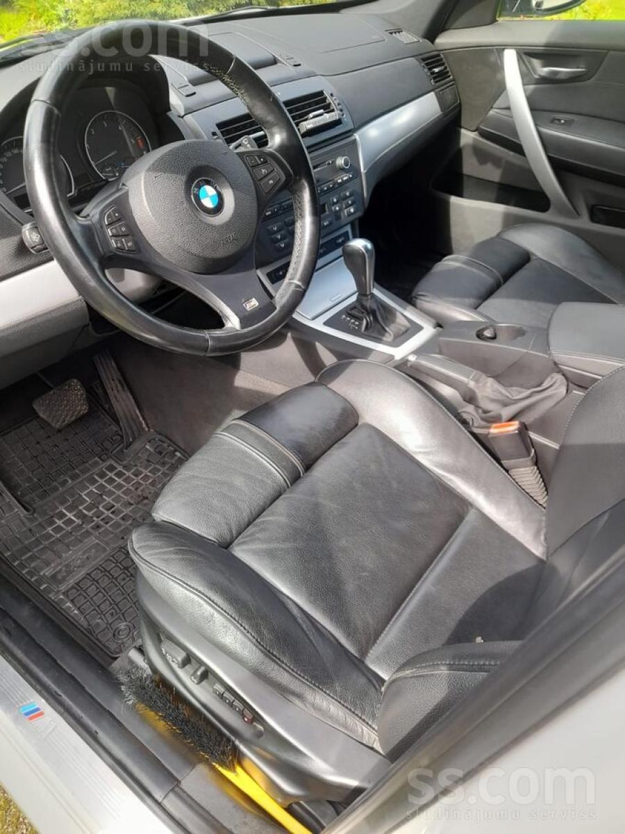 Balts BMW X3 2010 Bauska, ar dzinēja tilpumu 3.00 L un nobraukumu 222 tūkst. km par 6200 €, foto 12 vietnē AUTOMOTO.COM.LV