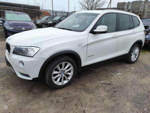 White BMW X3 2011 in Panevezys, with an engine capacity of 2.00 L and mileage of 393 thousand km for 4500 €, photo 7 on AUTOMOTO.COM.LV