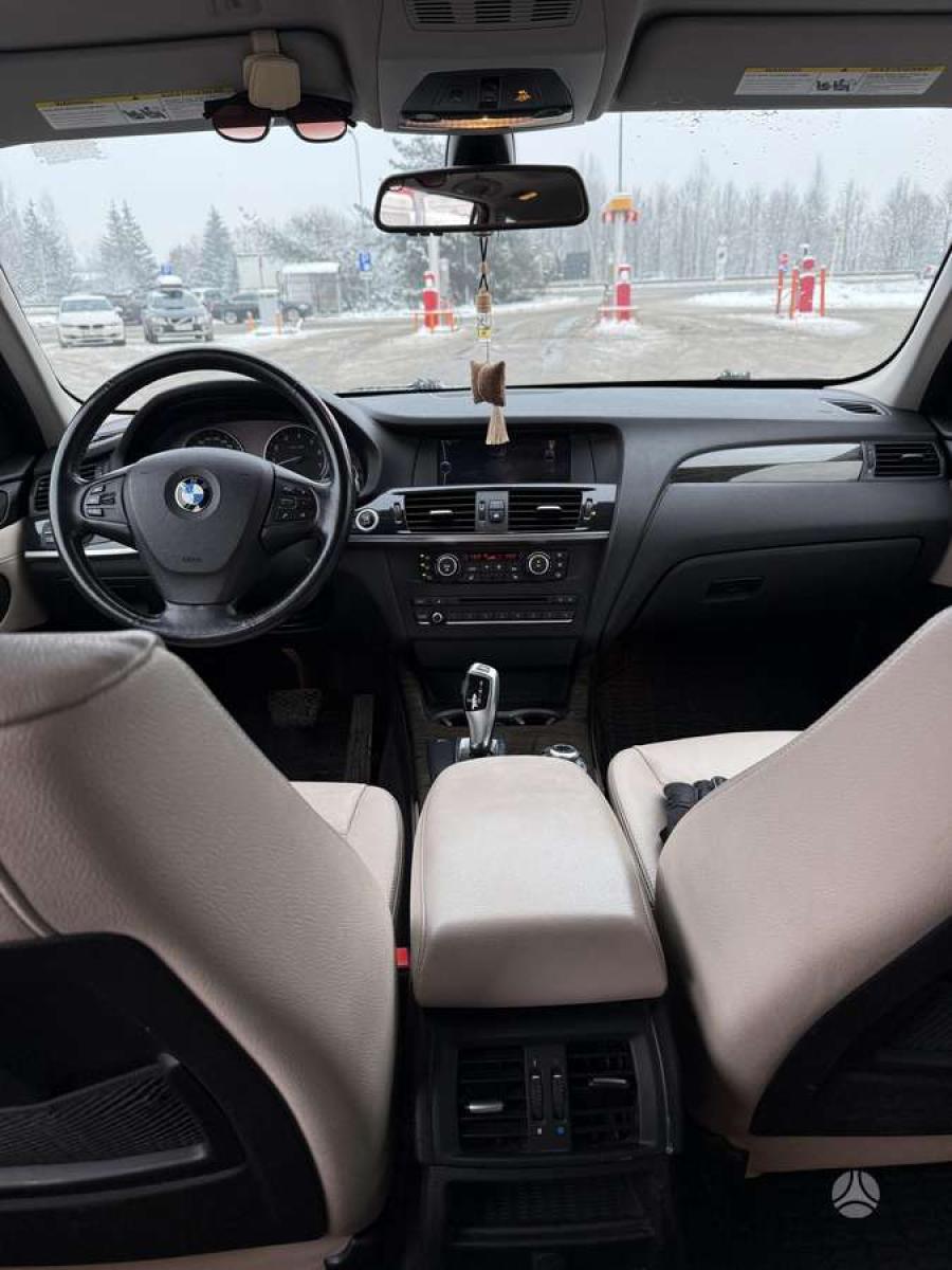 Balts BMW X3 2011 Kauņa, ar dzinēja tilpumu 3.00 L un nobraukumu 207 tūkst. km par 7200 €, foto 5 vietnē AUTOMOTO.COM.LV