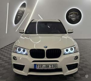 White BMW X3 2011 in Marijampole, with an engine capacity of 2.99 L and mileage of 291 thousand km for 10950 €, photo 24 on AUTOMOTO.COM.LV