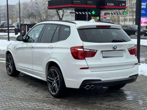 White BMW X3 2011 in Panevezys, with an engine capacity of 2.99 L and mileage of 216 thousand km for 10900 €, photo 4 on AUTOMOTO.COM.LV