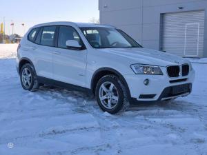 White BMW X3 2011 in Marijampole, with an engine capacity of 2.00 L and mileage of 205 thousand km for 8500 €, photo  on AUTOMOTO.COM.LV