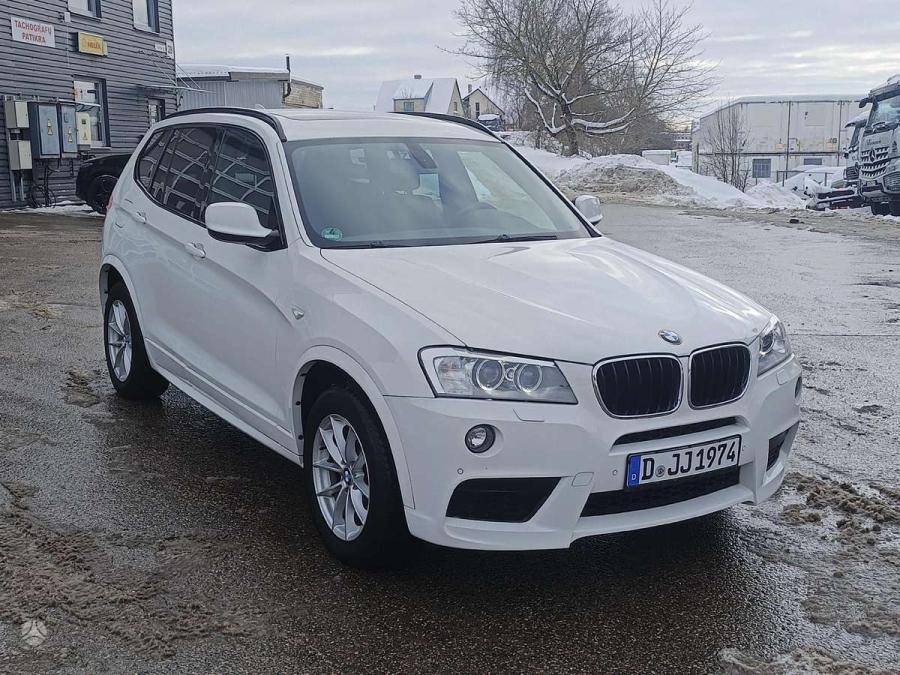 Balts BMW X3 2011 Utena, ar dzinēja tilpumu 2.00 L un nobraukumu 218 tūkst. km par 8800 €, foto 1 vietnē AUTOMOTO.COM.LV