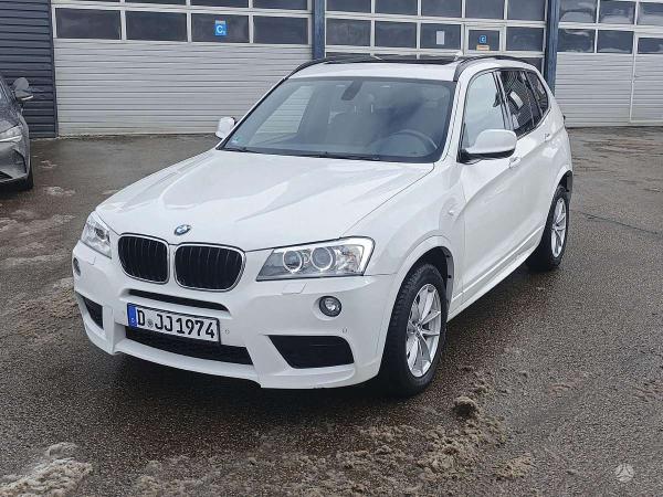 White BMW X3 2011 in Utena, with an engine capacity of 2.00 L and mileage of 218 thousand km for 8800 €, photo 3 on AUTOMOTO.COM.LV