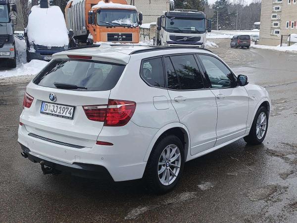 White BMW X3 2011 in Utena, with an engine capacity of 2.00 L and mileage of 218 thousand km for 8800 €, photo 5 on AUTOMOTO.COM.LV