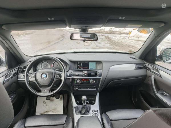 White BMW X3 2011 in Utena, with an engine capacity of 2.00 L and mileage of 218 thousand km for 8800 €, photo 7 on AUTOMOTO.COM.LV