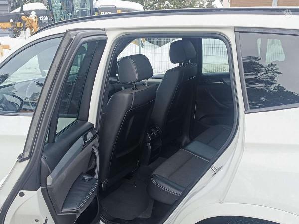 White BMW X3 2011 in Utena, with an engine capacity of 2.00 L and mileage of 218 thousand km for 8800 €, photo 9 on AUTOMOTO.COM.LV