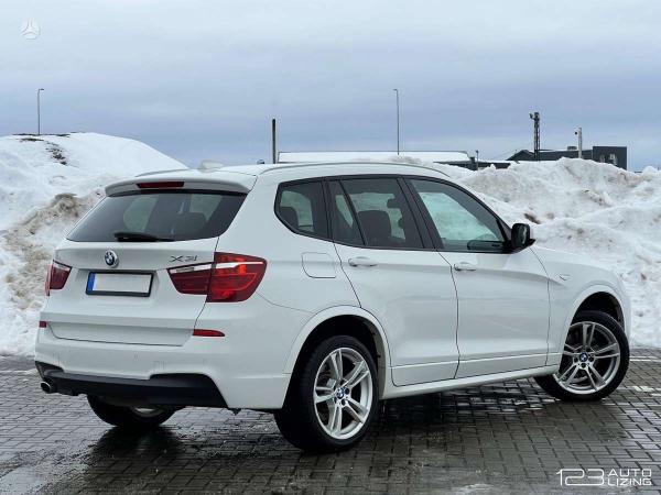 White BMW X3 2011 in Taurage, with an engine capacity of 2.00 L and mileage of 208 thousand km for 11500 €, photo 9 on AUTOMOTO.COM.LV