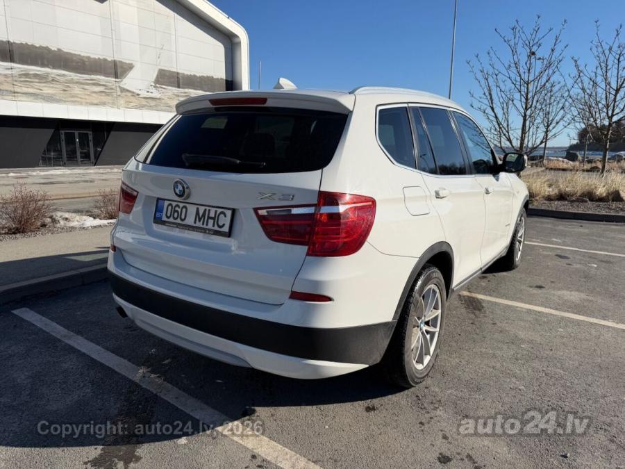 White BMW X3 2011 in Tallinn, with an engine capacity of 2.00 L and mileage of 223 thousand km for 10500 €, photo 11 on AUTOMOTO.COM.LV