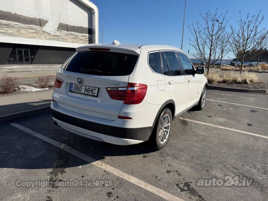 White BMW X3 2011 in Tallinn, with an engine capacity of 2.00 L and mileage of 223 thousand km for 10500 €, photo 14 on AUTOMOTO.COM.LV