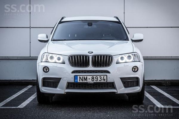 Balts BMW X3 2011 Rīga, ar dzinēja tilpumu 3.00 L un nobraukumu 0 tūkst. km par 12950 €, foto 2 vietnē AUTOMOTO.COM.LV