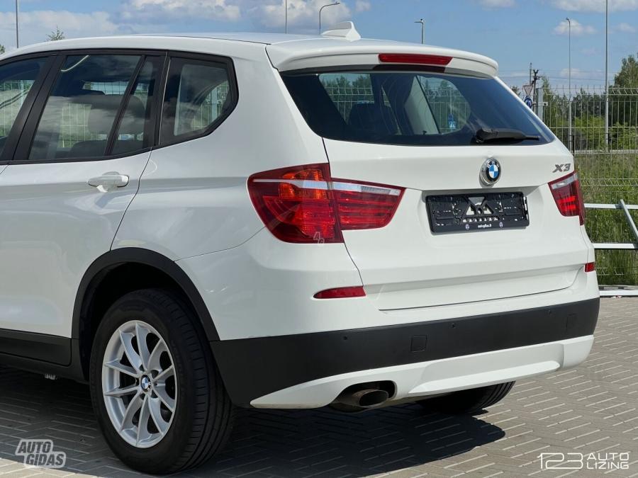 Balts BMW X3 2011 Tauragė, ar dzinēja tilpumu 2.00 L un nobraukumu 256 tūkst. km par 6200 €, foto 9 vietnē AUTOMOTO.COM.LV